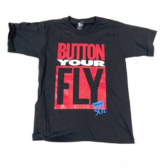 Levi's | Tops | Rare Vintage 9s Levis Button Your Fly Single Stitch ...